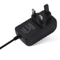 China Eu 12V 1A Wall LED Power Adapter AC DC 5525 Male Line for Home Appliance for sale