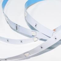 China Flexible Customizable Led Strip Lights Ip20 18leds Smd 5050 30000h Pvc for sale