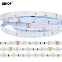 China Flexible Customizable Led Strip Lights Ip20 18leds Smd 5050 30000h Pvc for sale