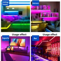 China 24v 3535 Rgb Led Light Ultra Narrow 5mm With 120 Lights/M Ip20 for sale