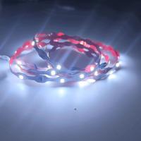China Bright S Shaped Single Color Led Light Strip 12v With White Light Warm White for sale