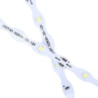 China 60 LEDs/M S Type Led Strip 12v With Bendable Advertising Sign for sale