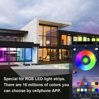 China 12v 18 Leds/m Rgb Led Strip Lights With Superior Color Mixing And Control for sale