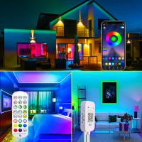 China 10m 600PCS Led Strip Lights Set With 12v 24 Key Remote Control Ip65 for sale