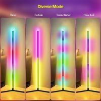 China Floor To Ceiling Bedroom Corner Lamp Addressable With Magic Atmosphere Led for sale