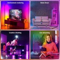 China Floor To Ceiling Bedroom Corner Lamp Addressable With Magic Atmosphere Led for sale
