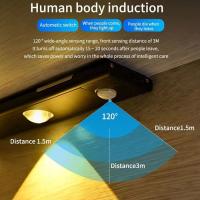 China USB 5V Led Motion Sensor Light 3000K/4500K/6000K Brightness Adjustable for sale