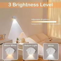 China Adjustable Brightness LED Motion Sensor Light 3000K-6000K Up To 10 Feet Range for sale