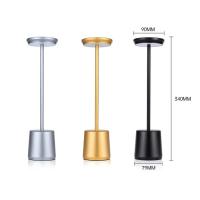 China Adjustable Brightness Touch Led Table Lamp 1.6W For Home And Office for sale