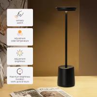 China Adjustable Brightness Touch Led Table Lamp 1.6W For Home And Office for sale