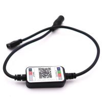 China Dc12-24v Led Bluetooth Controller Remote Dimming Rgb Intelligent Control for sale