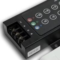 China 12-24v Iron Shell Led Controller 5-10 Control Distance Rf 8 Key 30a Rgb Dimmer for sale
