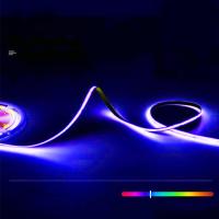 China 12w/M Cob Light Strip With 24v Led Color Adjustable Soft Light Strip for sale