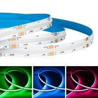 China 12w/M Cob Light Strip With 24v Led Color Adjustable Soft Light Strip for sale