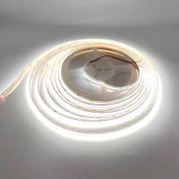 China 5 Meter Linear Cob Led Light Strip 12v 528 Leds/M High Brightness Adjustable for sale