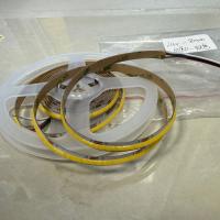 China Dual Color Temperature Cob LED Light Strip Length 5M 24v W+Ww 608 Leds/M for sale