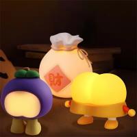 China Silicone Led Night Light 3000K With 3 Speed Dimming And Warm Color Sleep Light for sale