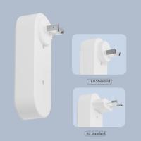 China Warm Color Led Induction Night Light Ip20 Wall Mounted Us Eu Light Controlled for sale