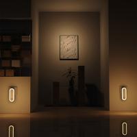 China Warm Color Led Induction Night Light Ip20 Wall Mounted Us Eu Light Controlled for sale
