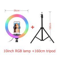 China Toroidal Rgb Led Fill Light With 196leds Bead Quantity 11w 3000-6500k for sale