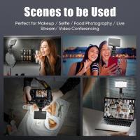 China Rechargeable 12w Led Portable Fill Light With Adjustable Angle And Usb Power for sale
