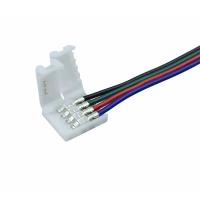 China 4 Pin Ip20 Led Strip Connector Waterproof IP20 10mm Width for sale