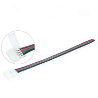 China 4 Pin Ip20 Led Strip Connector Waterproof IP20 10mm Width for sale