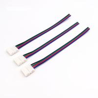 China 4 Pin Ip20 Led Strip Connector Waterproof IP20 10mm Width for sale