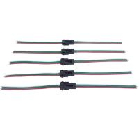 China 3 Wire Led Strip Male And Female Connectors Addressable 3mm-15mm for sale