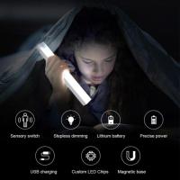 China 3 Color Modes Motion Sensor Night Light Magnetic Attachable To Stairs Closets for sale