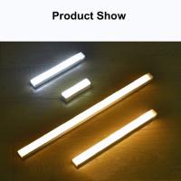 China 3 Color Modes Motion Sensor Night Light Magnetic Attachable To Stairs Closets for sale