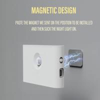 China Motion Sensor Led Night Light With Adjustable Brightness Up To 10 Feet Range for sale