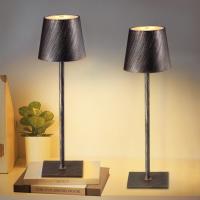 China 5v Rechargeable Led Desk Lamp With Adjustable Brightness And Tri Color Dimming for sale