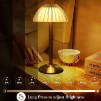 China Dimmable Led Table Lamp Crystal Pumpkin Shaped 5v 3w 3000k/4500k/6000k for sale