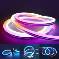 China Flexible 6x12 Addressable Rgb Neon Light 5v Usb Led Strip Set for sale
