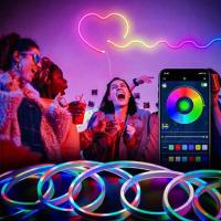 China Flexible 6x12 Addressable Rgb Neon Light 5v Usb Led Strip Set for sale