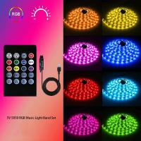 China Usb Dimmable Led Strip Lights Dc 5v 90leds Smd5050 Bluetooth Smart 5 Meter for sale