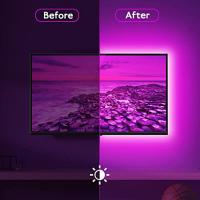 China 24 Key Mini Rgb Led Strip Light Set 5v Usb Dimmable Led Ambient Light for sale