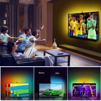 China 24 Key Mini Rgb Led Strip Light Set 5v Usb Dimmable Led Ambient Light for sale