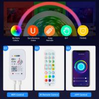 China Smart 24 Key Rgb Led Strip Lights Set With Music And Timing Function Tuya Wifi for sale