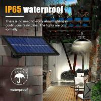 China Intelligent LED Solar Lamp White Warm White Ip67 Infrared Remote Control Switch for sale