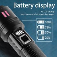 China Strong Light Portable Emergency Flashlight Rechargeable Outdoor Patrol Flashlight for sale