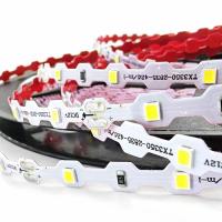 China S-Shape 5m Ip20 Single Color Pcb Smd2835 Led Strip Light For Retail Store Lighting for sale