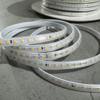 China 220v High Light Led Strip Lights 100m/Roll Single Color for Indoor/ Outdoor/ Hotel/ Shopping Mall Applications for sale