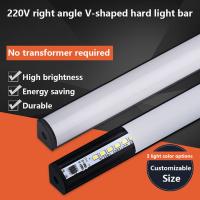 China Scenario Dimmable Led Light Strip 220v Linear Light 2835 For Staircase Display Cabinet Application for sale