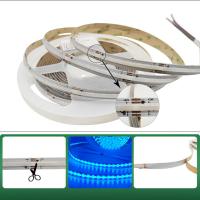 China 24v Addressable LED Light Strip Rgb Dimmable Cob Light Strip With 672 Leds Quantity for sale
