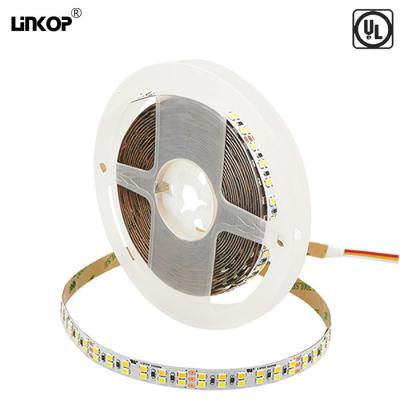 China 2835 Cct 24v Led Light Strip Self-adhesive 240 Light High Brightness Soft Light Strip Ul for sale