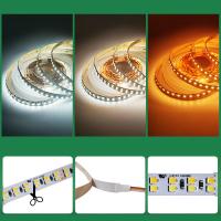 China 2835 Cct 24v Led Light Strip Self-adhesive 240 Light High Brightness Soft Light Strip Ul for sale