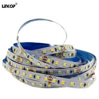 China Indoor Flexible Led Light Strip 12v Drip Waterproof Ip65 Cct Dual Color Temperature Linear Light for sale