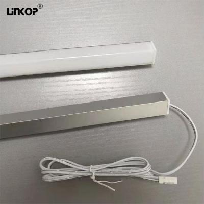 China Ultra-thin Led Cabinet Light Aluminum Embedded Human Body Induction Display Cabinet Hard Light Strip for sale